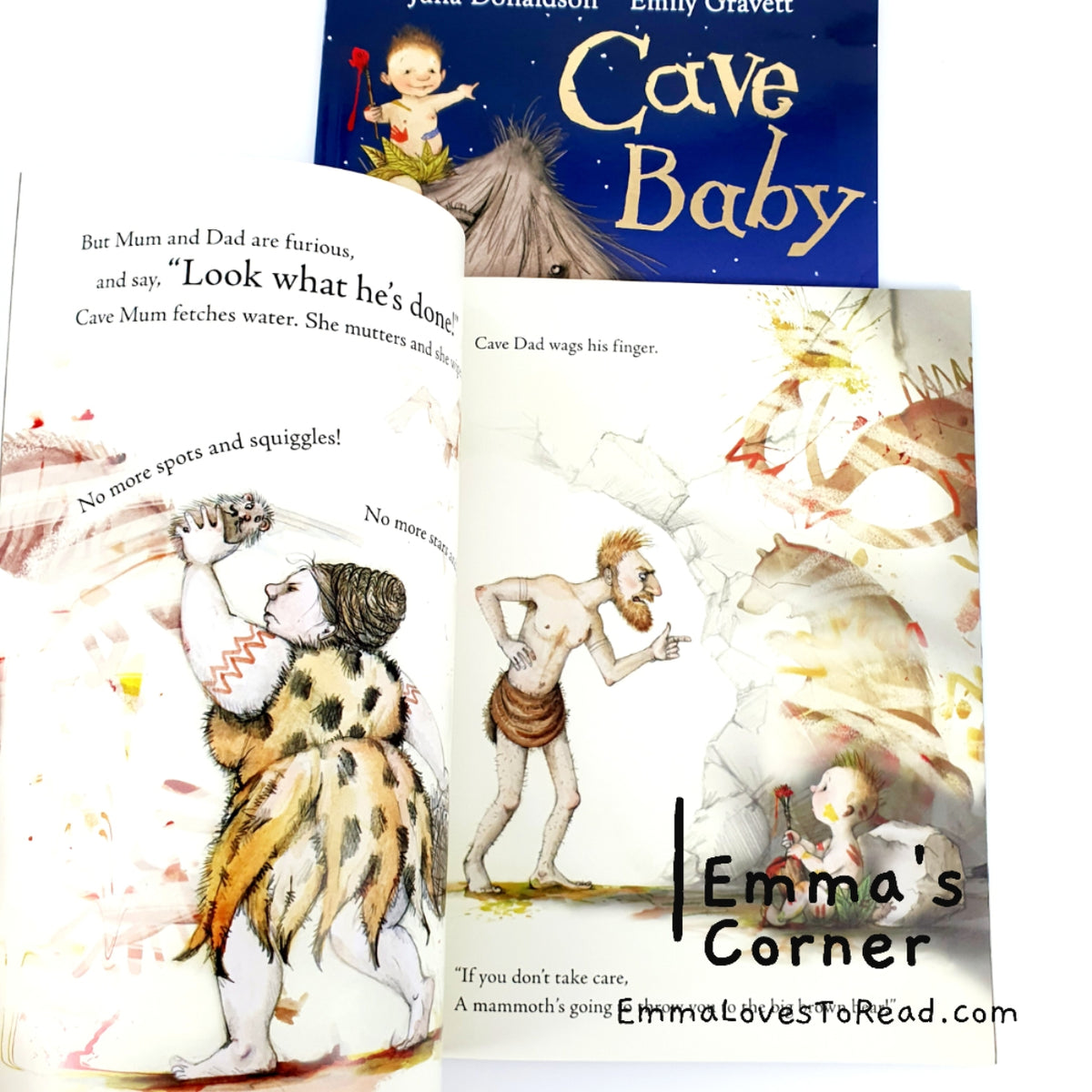 Cave Baby by Julia Donaldson & Emily Gravett PB – Emma's Corner