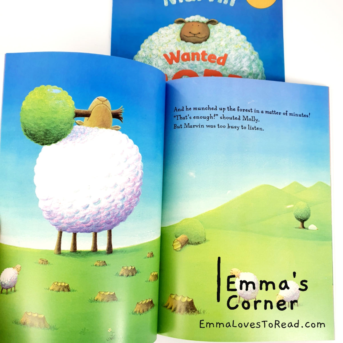 Marvin Wanted More by Joseph Theobald PB – Emma's Corner